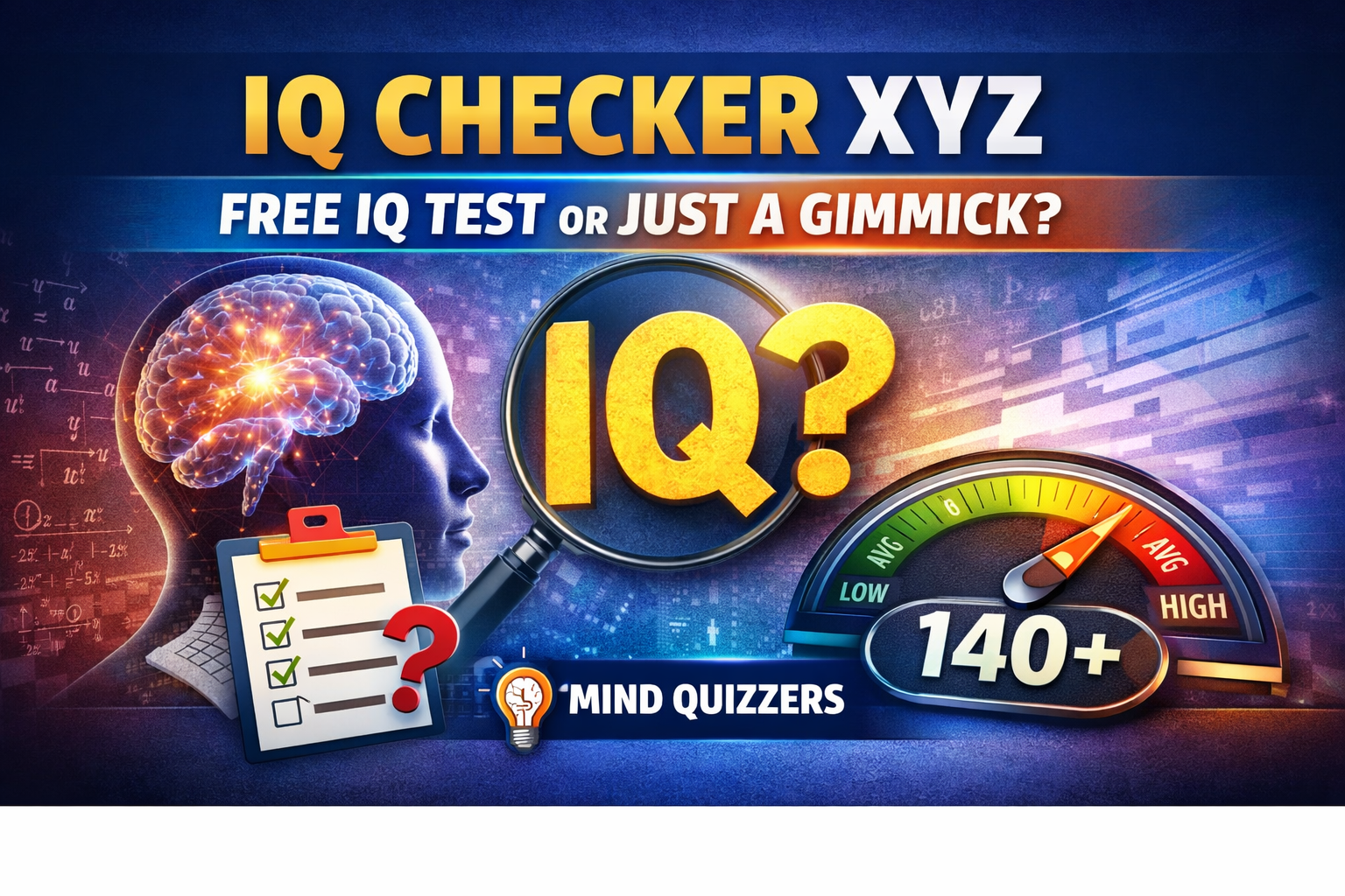 IQ Checker XYZ: Free Online IQ Test or Just Another Gimmick? - Mind ...